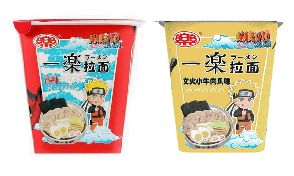 Лапша Рамен быстрого приготовления Nissin Cup Noodles Наруто со вкусом ...
