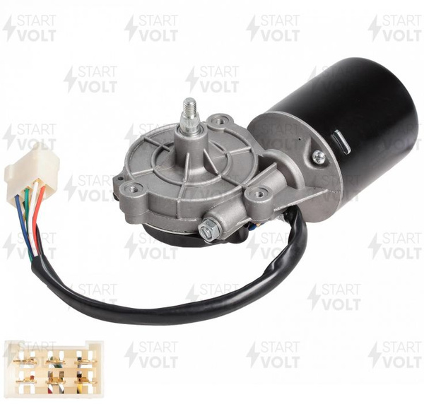 Мотор стеклоочистителя ГАЗ 3110, 3302 STARTVOLT VWF 0108 купить на OZON по низкой цене (572411818)