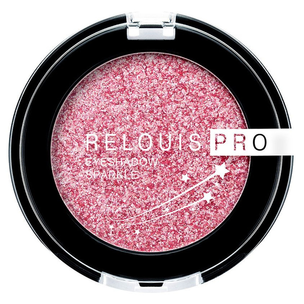 RELOUIS Тени для век RELOUIS PRO EYESHADOW SPARKLE тон 03 candy pink ...