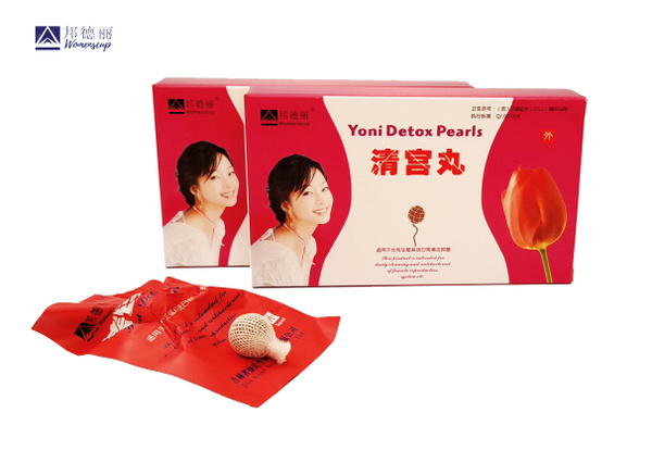 Фито тампоны традиционные китайские "Yoni Detox Pearls" Womenscup, 2 ...