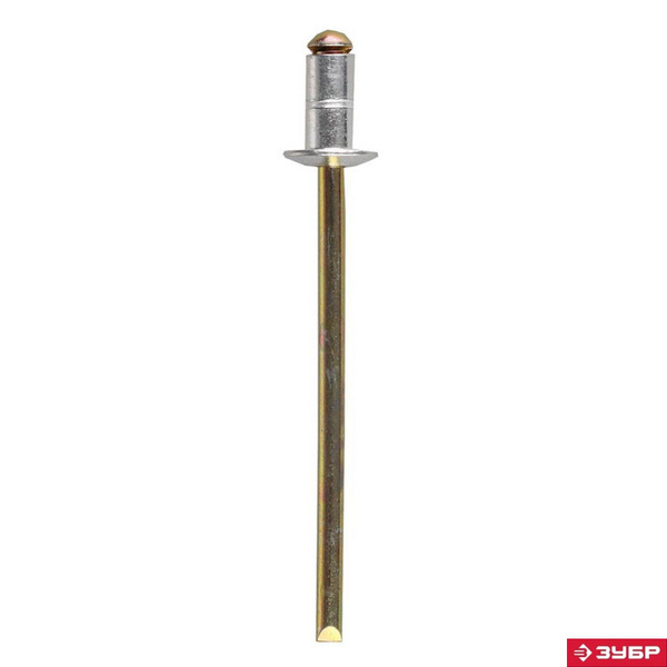 Заклепки ЗУБР 4.0 x 12 мм, 1000 шт., многозажимные, алюминиевые ...