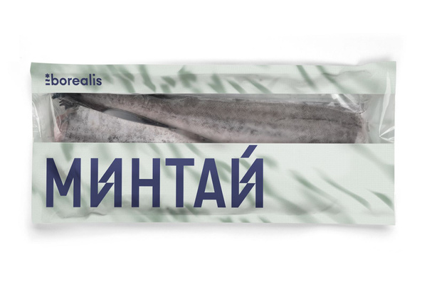 Минтай без головы Borealis, замороженный, 750г - купить с доставкой по ...