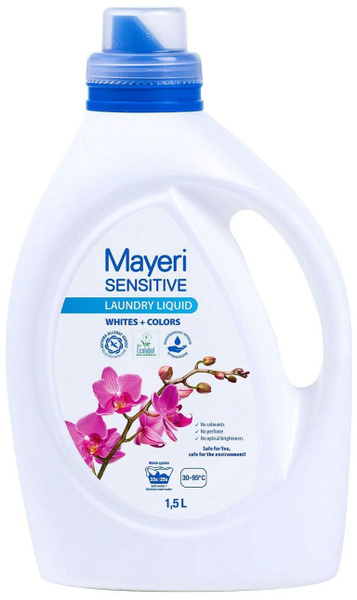Гель для стирки Mayeri Sensitive ЭКО 1.5л K943L - купить с доставкой по ...