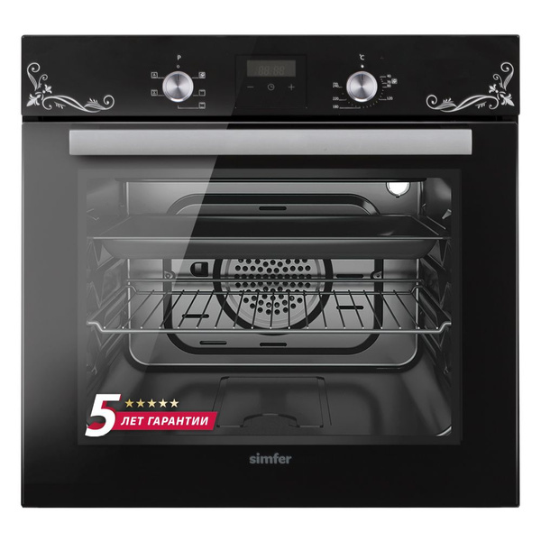 Simfer Электрический духовой шкаф B6EB56022, 60 см - купить с доставкой по выгодным ценам в ...