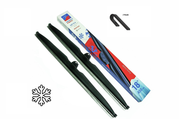 Комплект каркасных щеток стеклоочистителя Double Force DFWW35, крепление Крючок (Hook / J-Hook ...