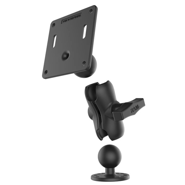 Регулируемая опора монтажная RAM mounts RAM-101U-B-2461 купить по ...