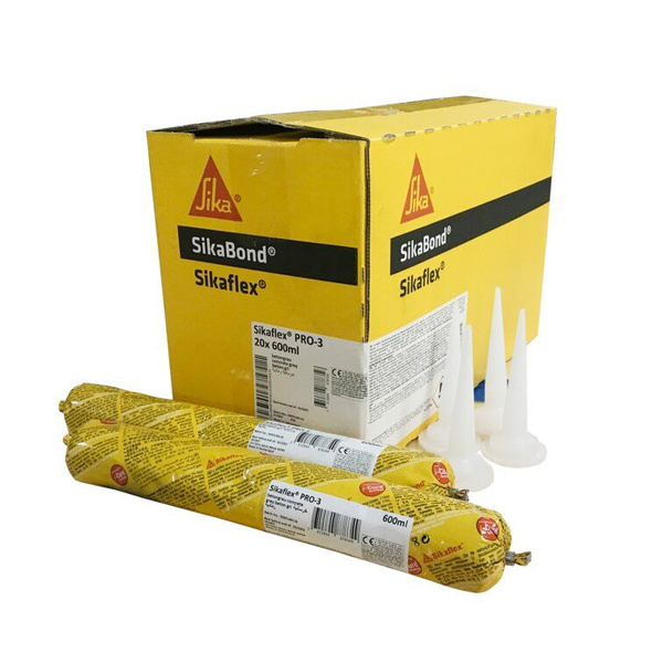 Sika Клей строительный Sikaflex PRO-3 concr.grey C129 /20 UP600 600 мл ...
