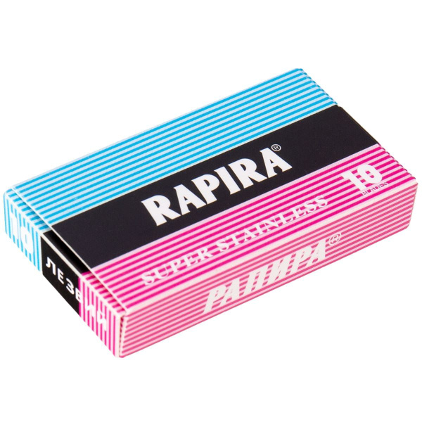 Лезвия Рапира / Rapira Super Stainless - для бритья 10 шт - купить с ...