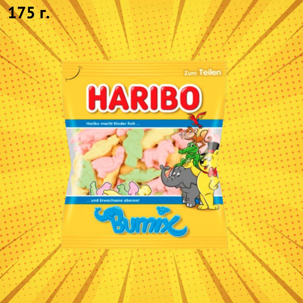 Мармелад Haribo Bumix / Харибо лесные звери жевательный мармелад с ...