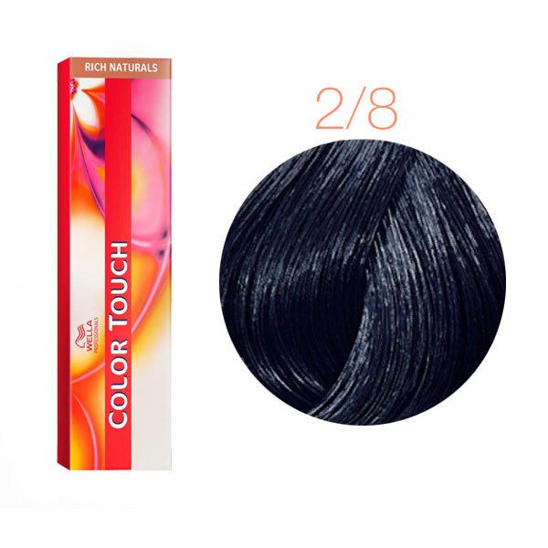 Wella, Color Touch, Краска для волос 2/8 Сине-черный, 60 мл - купить с ...