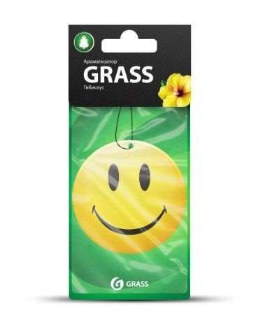 Ароматизатор картонный GRASS Smile Гибискус - купить с доставкой по ...