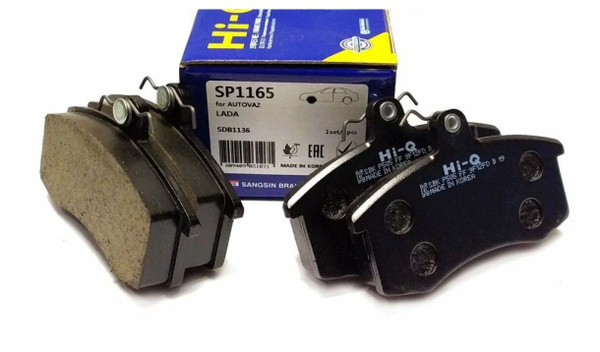 Колодки тормозные Sangsin Brake SP1165 Передние - купить по низким ценам в интернет-магазине ...