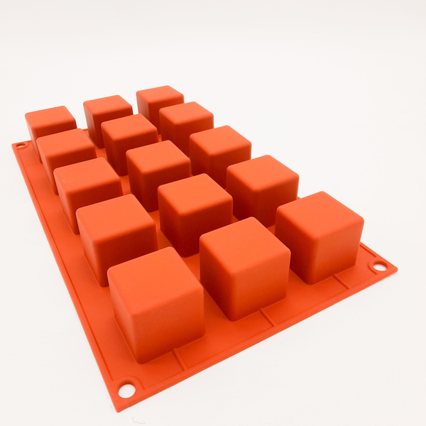 Форма силиконовая Silikomart SF105 "Куб" 35мм*35мм,h-35мм - купить по ...