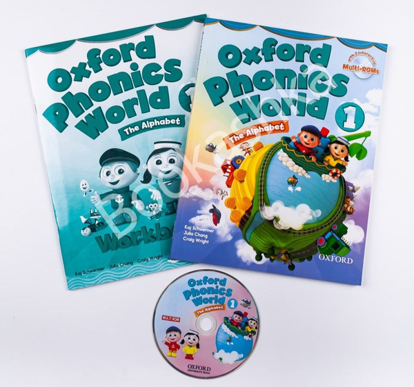 Комплект Oxford Phonics World Level 1 Student Book + Workbook + CD ...