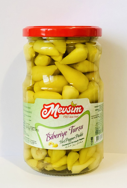 Перец острый маринованный Biberiye Tursu Mevsim 650 гр купить на OZON ...