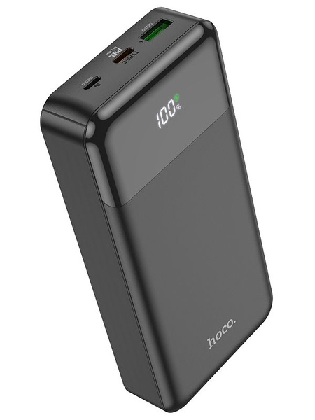 Внешний аккумулятор (Power Bank) hoco J102A Cool Figure PD20W+QC3.0 Black - купить по выгодным ...