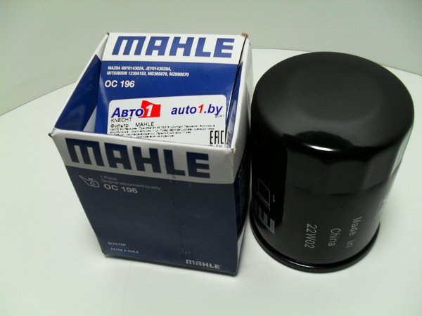Фильтр масляный MAHLE OC196 - купить по выгодным ценам в интернет ...