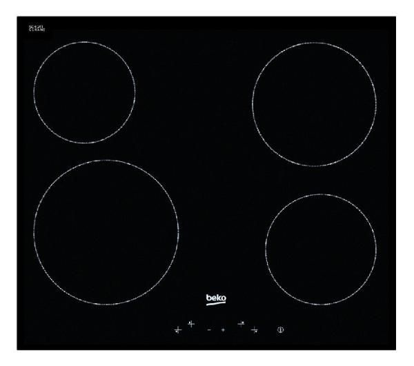 Электрическая варочная панель Beko HIC 64401 Black HIC64401 купить по ...