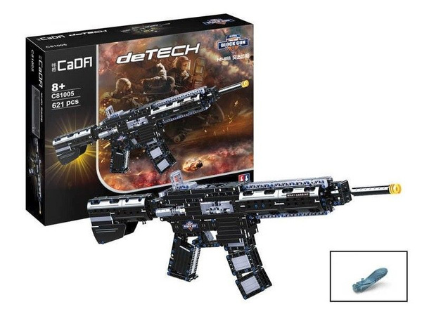 Конструктор CADA deTech штурмовая винтовка M4A1 621 деталь C81005W ...
