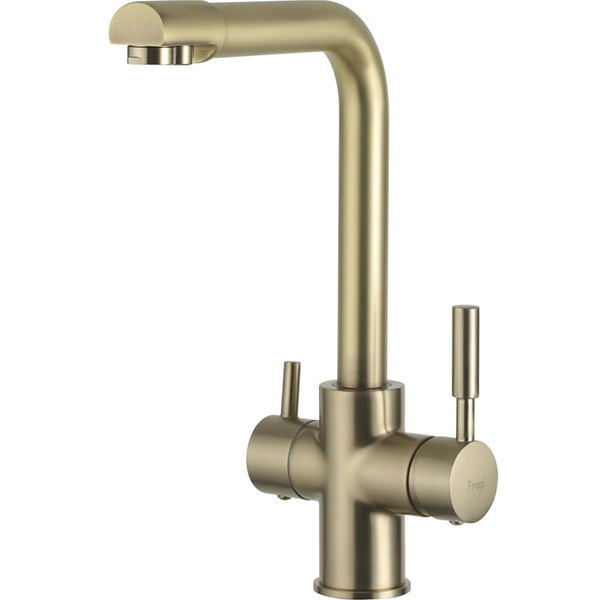 Смеситель Frap F00028 Латунь, Металл Аэратор, Гибкая подводка - купить по выгодным ценам в ...