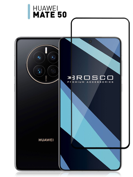 Защитное стекло для Huawei Mate 50 (Хуавей Мате 50) с олеофобным ...
