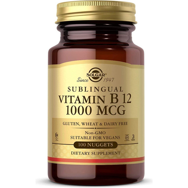 Солгар Витамин B12 1000 мкг 100 таблеток Solgar Vitamin B12 1000 mcg ...