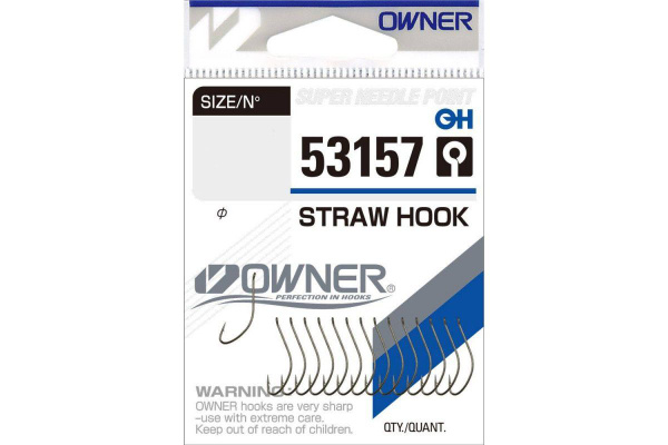 Крючок Owner 53157 Straw Hook - купить с доставкой по выгодным ценам в ...