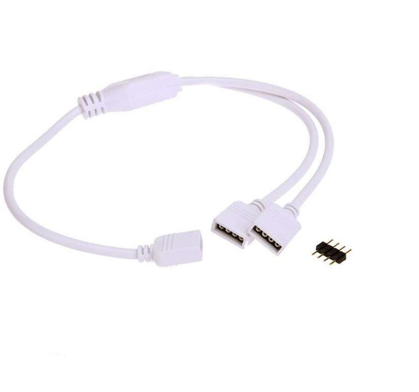 Удлинитель светодиодной ленты, 12В Разветвитель коннектор 4Pin для RGB ...
