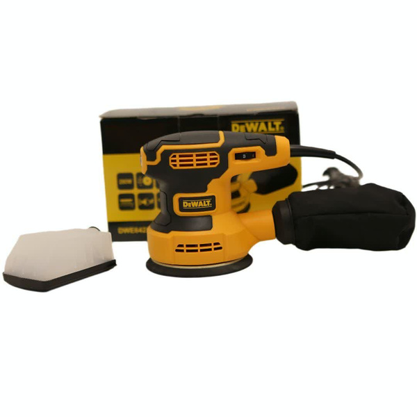 Шлифовальная машина эксцентриковая сетевая Dewalt DWE6423 купить на ...