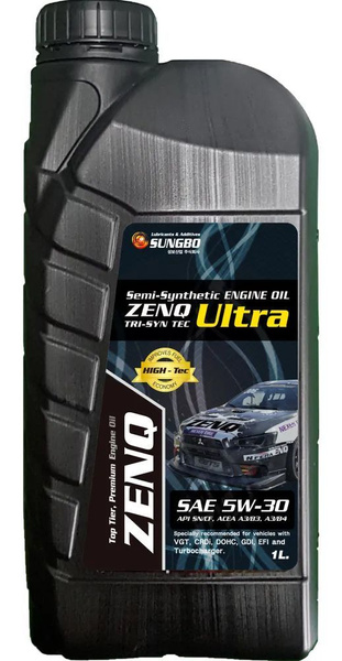 Масло моторное ZENQ Ultra 5W-30 Полусинтетическое - купить в интернет ...