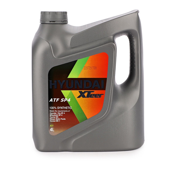 Масло трансмиссионное Xteer ATF SP4 Hyundai; Kia SP-4 Mitsubishi SP-4 ...