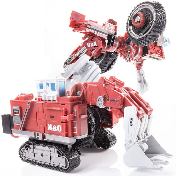 Фигурка-трансформер Puxida AOYI 8 в 1 Big Devastator: робот, машина ...