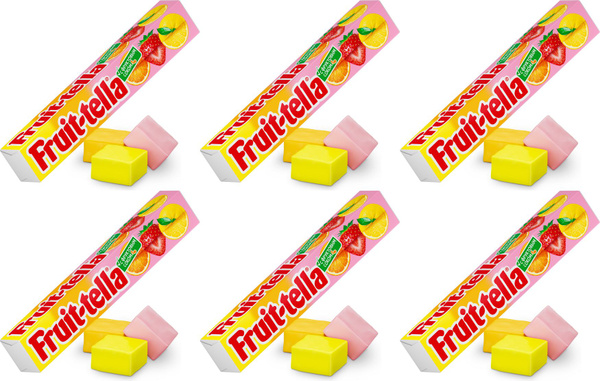 Конфеты жевательные Fruittella ассорти, комплект: 6 упаковок по 41 г купить на OZON по низкой ...