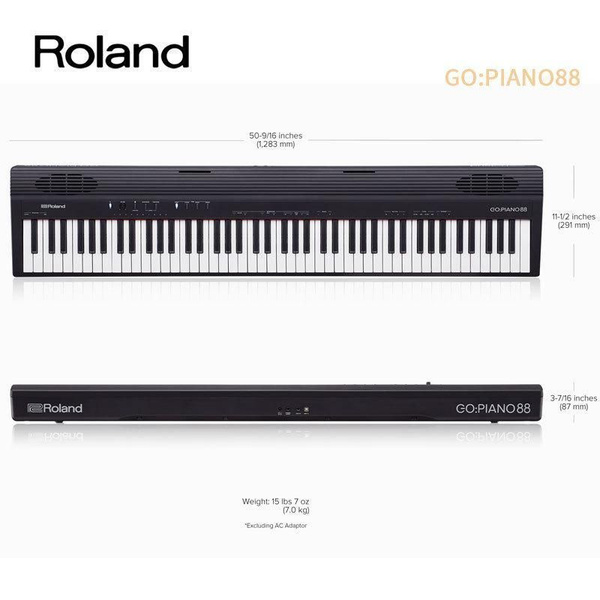 Roland GO-88P GO:Piano 88, Цифровое пианино , 88 клавиш , 128 полифония ...
