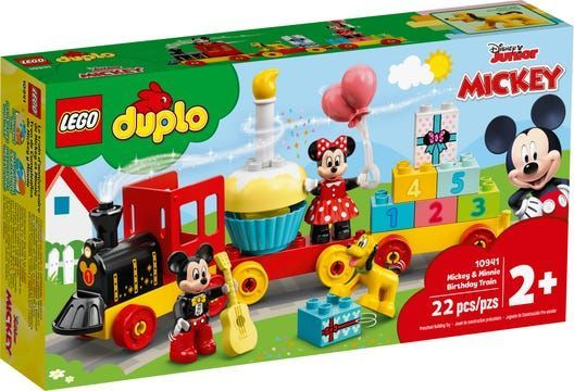 Конструктор Lego 10941 Duplo Праздничный поезд Микки и Минни - купить с ...