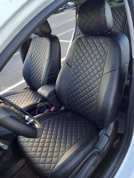Автомобильные Чехлы на сиденья Хендай Солярис 1 2010-2017/Hyundai ...
