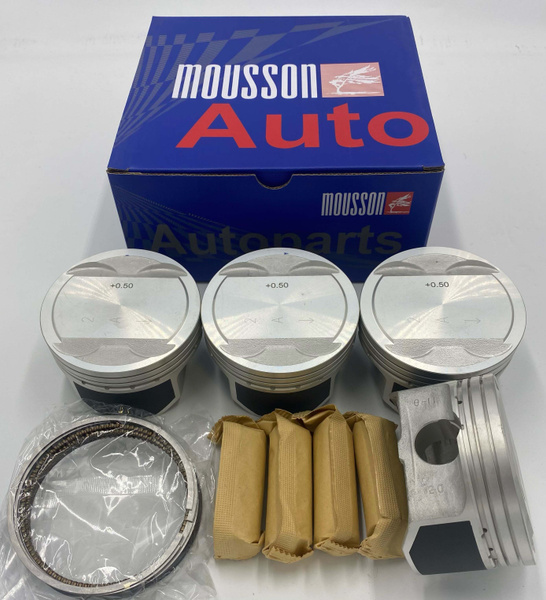 Ремонтные поршни 0,50 G4KD c кольцами - Mousson арт. sprg4kd050 ...