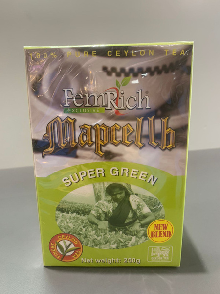 Чай листовой Марсель super green FemRich 250 гр - купить с доставкой по ...