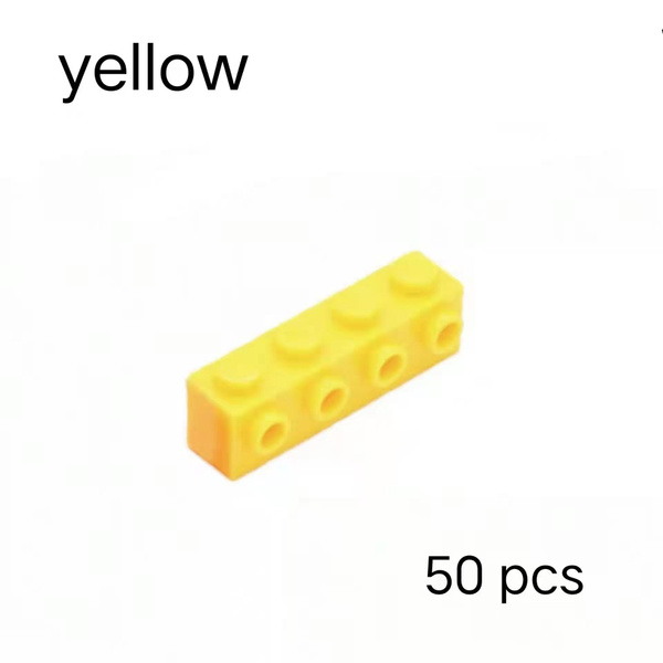 Блоки MOC, совместимые с Lego 30414, маленькие 1x4, одна сторона с ...