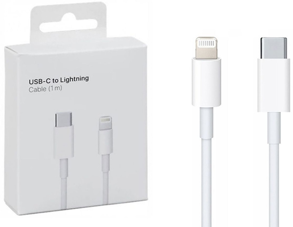 Кабель USB Type-C, Apple Lightning type-c - купить по низкой цене в интернет-магазине OZON ...