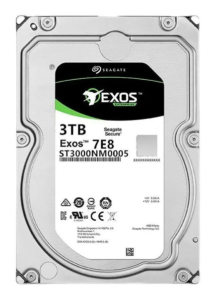 3 ТБ Внутренний жесткий диск Seagate Жесткий диск Enterprise Capacity 3 ...