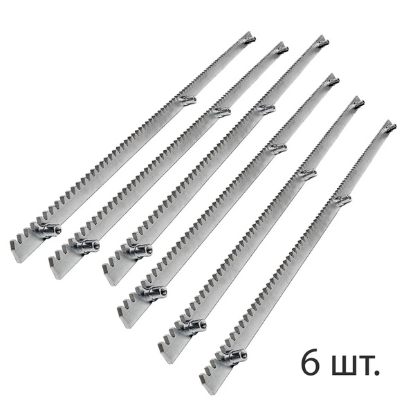 Универсальная оцинкованная зубчатая рейка Alutech ROA8 (6 метров) - купить с доставкой по ...