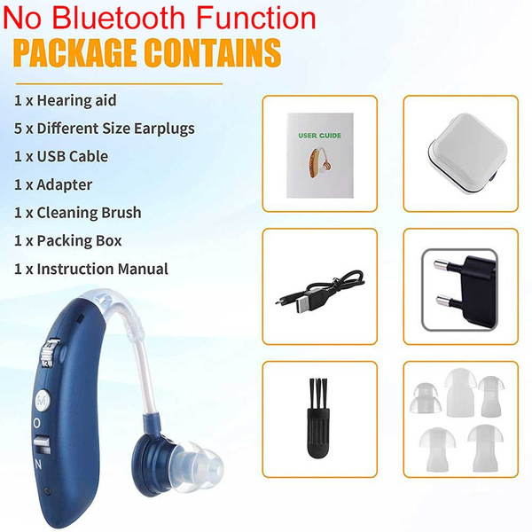 Bluetooth слуховой аппарат глухой усилитель звука Audifonos USB ...