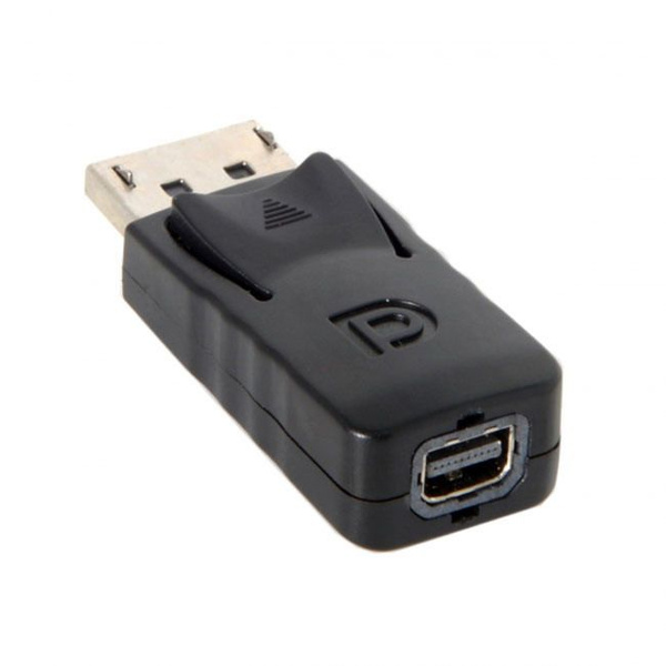 Cablecc Черный адаптер DP DisplayPort папа к Mini DP DisplayPort мама ...