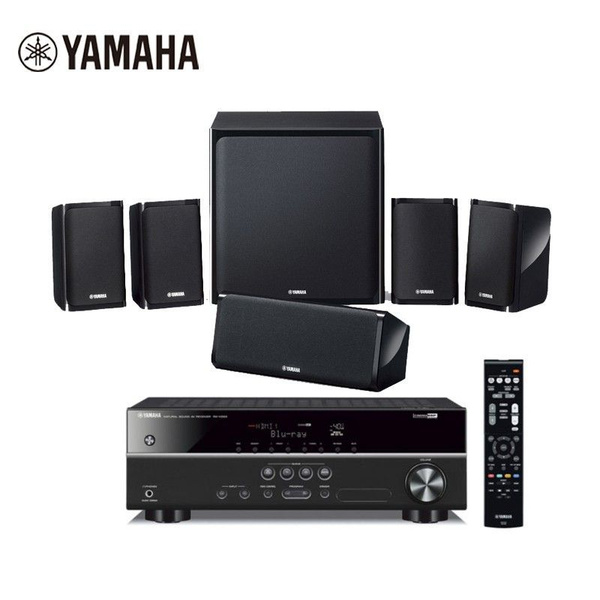 5.1-канальный спутниковый домашний кинотеатр YAMAHA YHT-1840, комплект ...