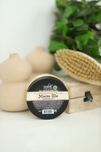 Grosheff Масло Ши нерафинированное, 160г - купить с доставкой по ...
