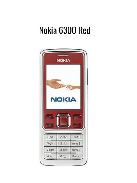 Мобильный телефон Nokia Нокиа 6300, красный - купить по выгодной цене в ...