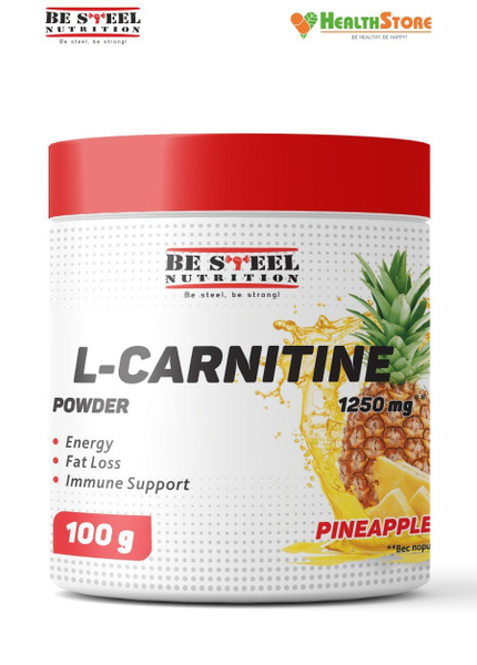 Л-карнитин тартрат для похудения, Be Steel Nutrition L-Carnitine 100г ...