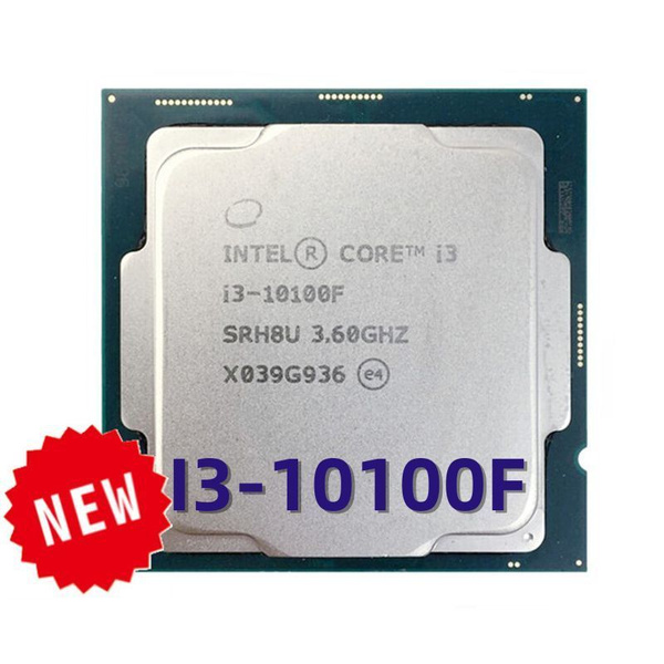 Процессор Intel i3 10100F Core i3 10-го поколения, OEM (без кулера), 4 ...