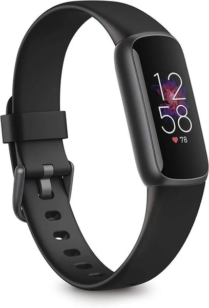 Fitbit Фитнес-браслет Luxe, черный - купить с доставкой по выгодным ...